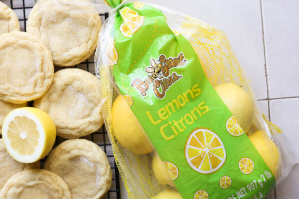 Lemon Cookies - Bee Sweet Citrus