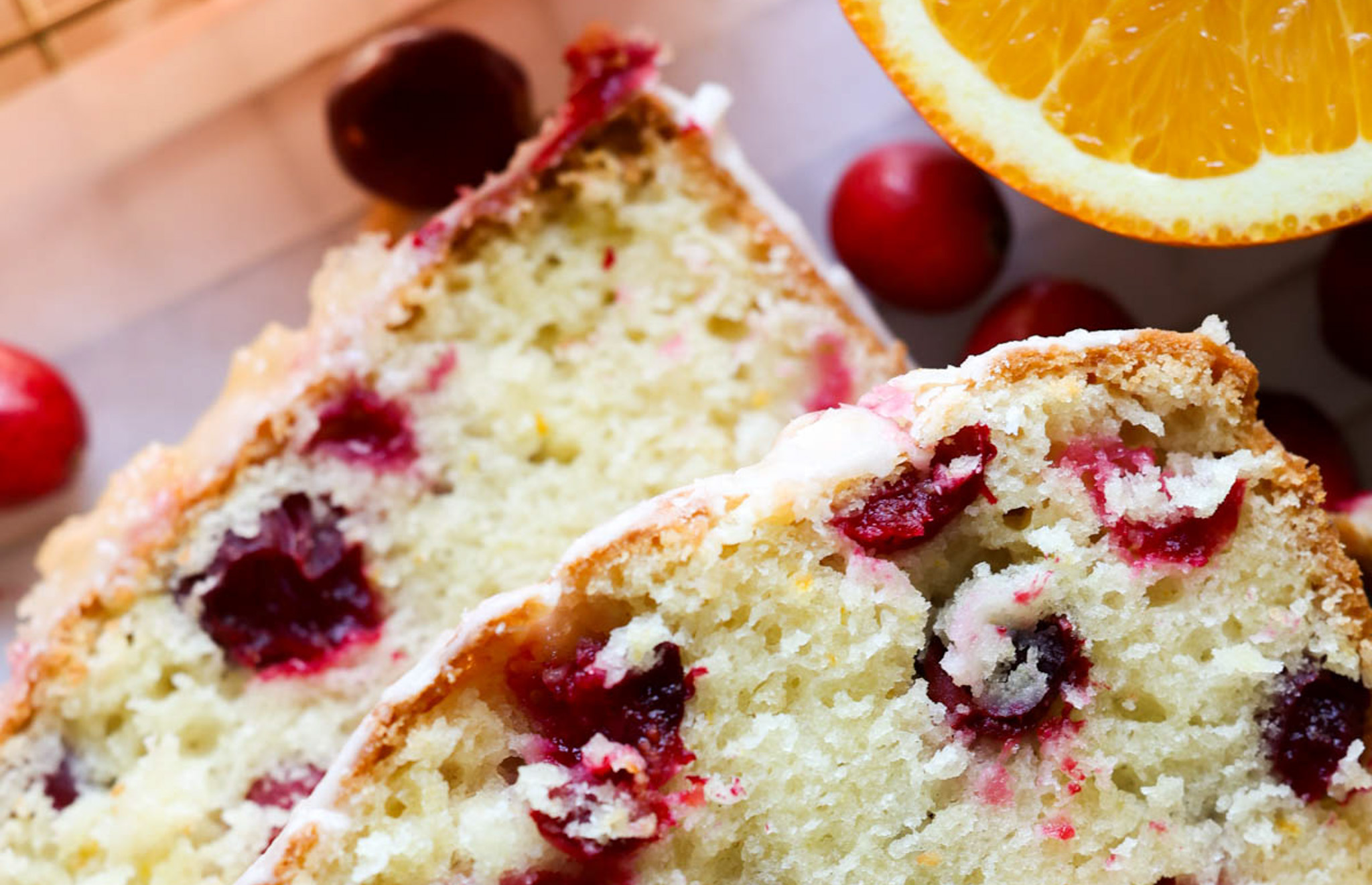 Orange Cranberry Loaf - Bee Sweet Citrus